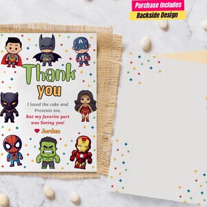 Printable Superhero Birthday Return Gift Superhero Goodie Bag Tag ...