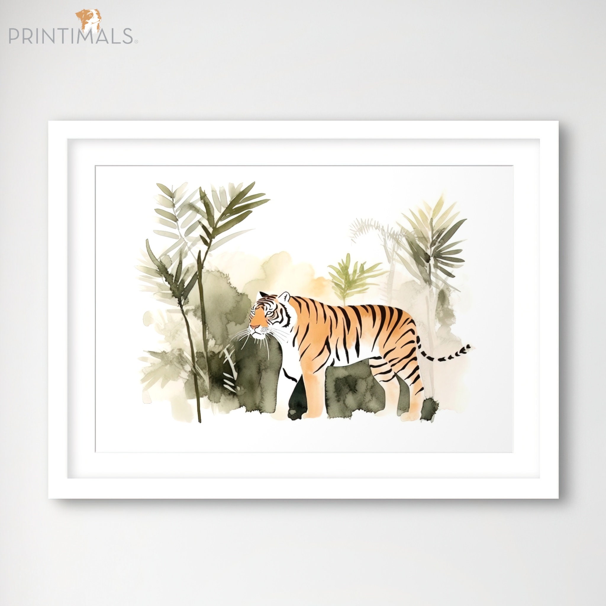 Tiger Printable, Tiger Print, Tiger Poster, Tiger, Wall Art, Gift ...