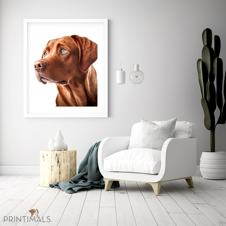 Labrador Printable, Red Lab Print, Red Lab Poster, Labrador Retriever ...