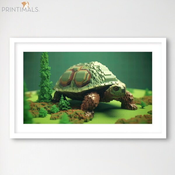 Tortoise Art - Etsy
