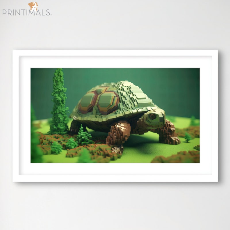 Tortoise Art - Etsy