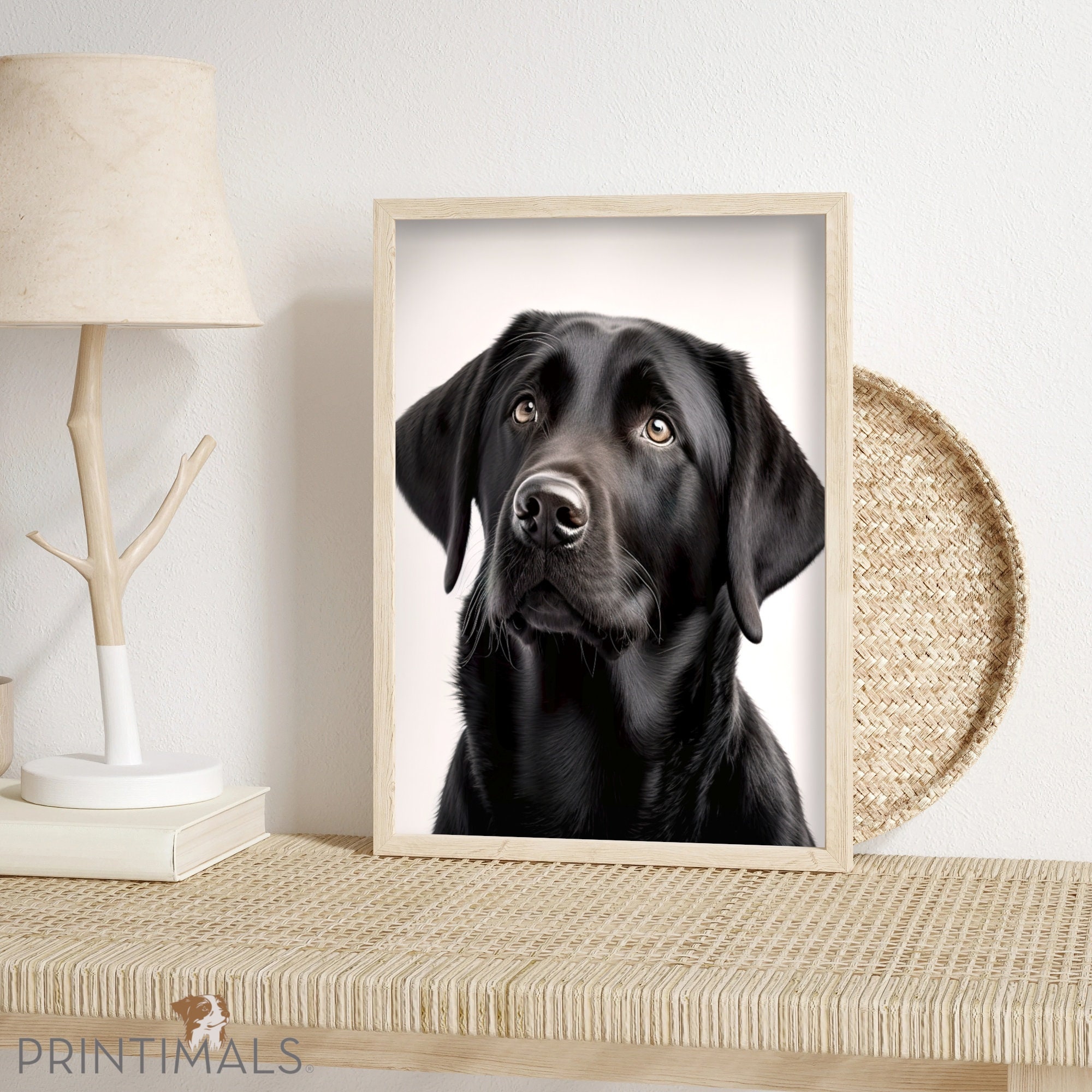 Labrador Printable, Black Lab Print, Black Lab Poster, Labrador ...