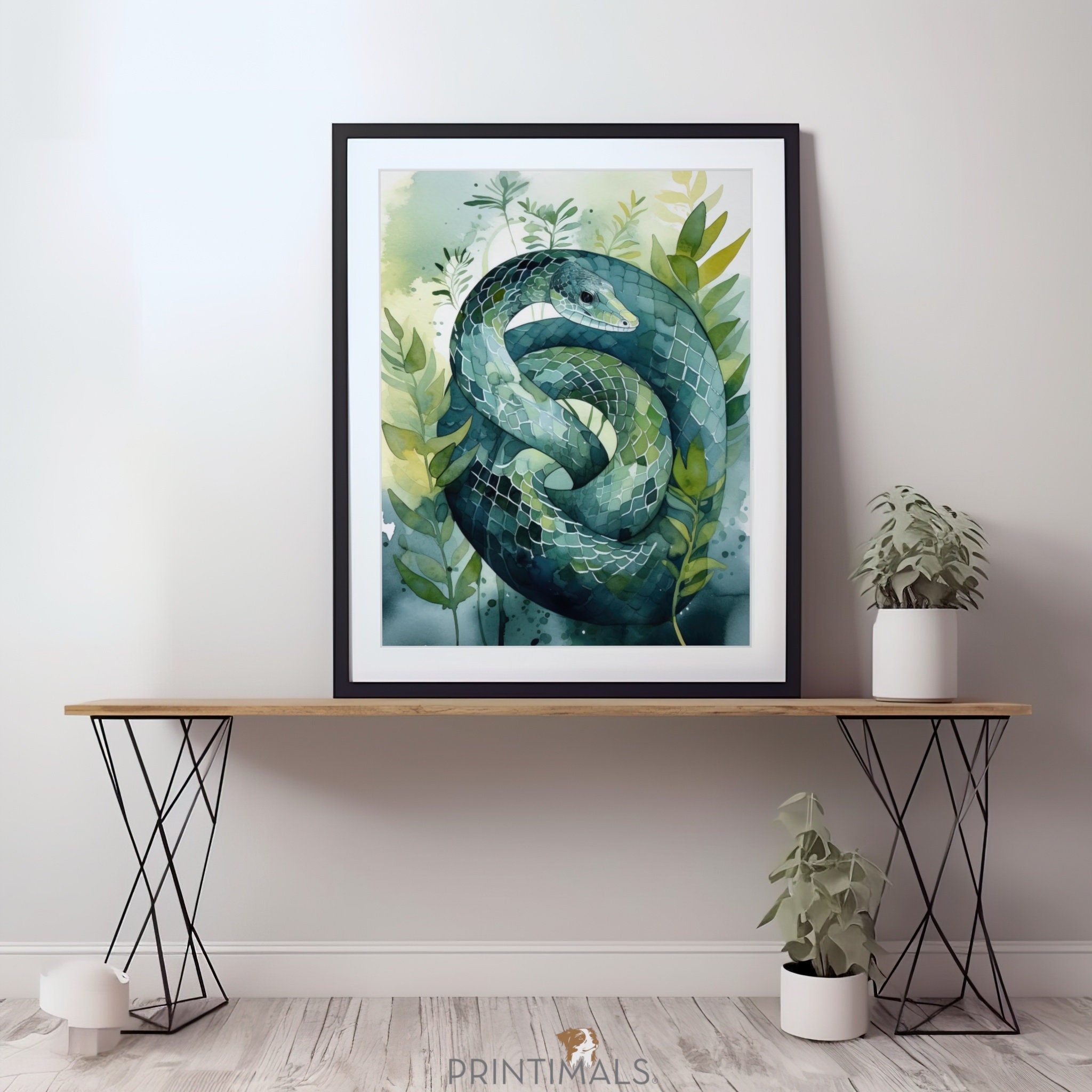 Snake Printable, Snake Print, Snake Poster, Snake, Wall Art, Gift ...
