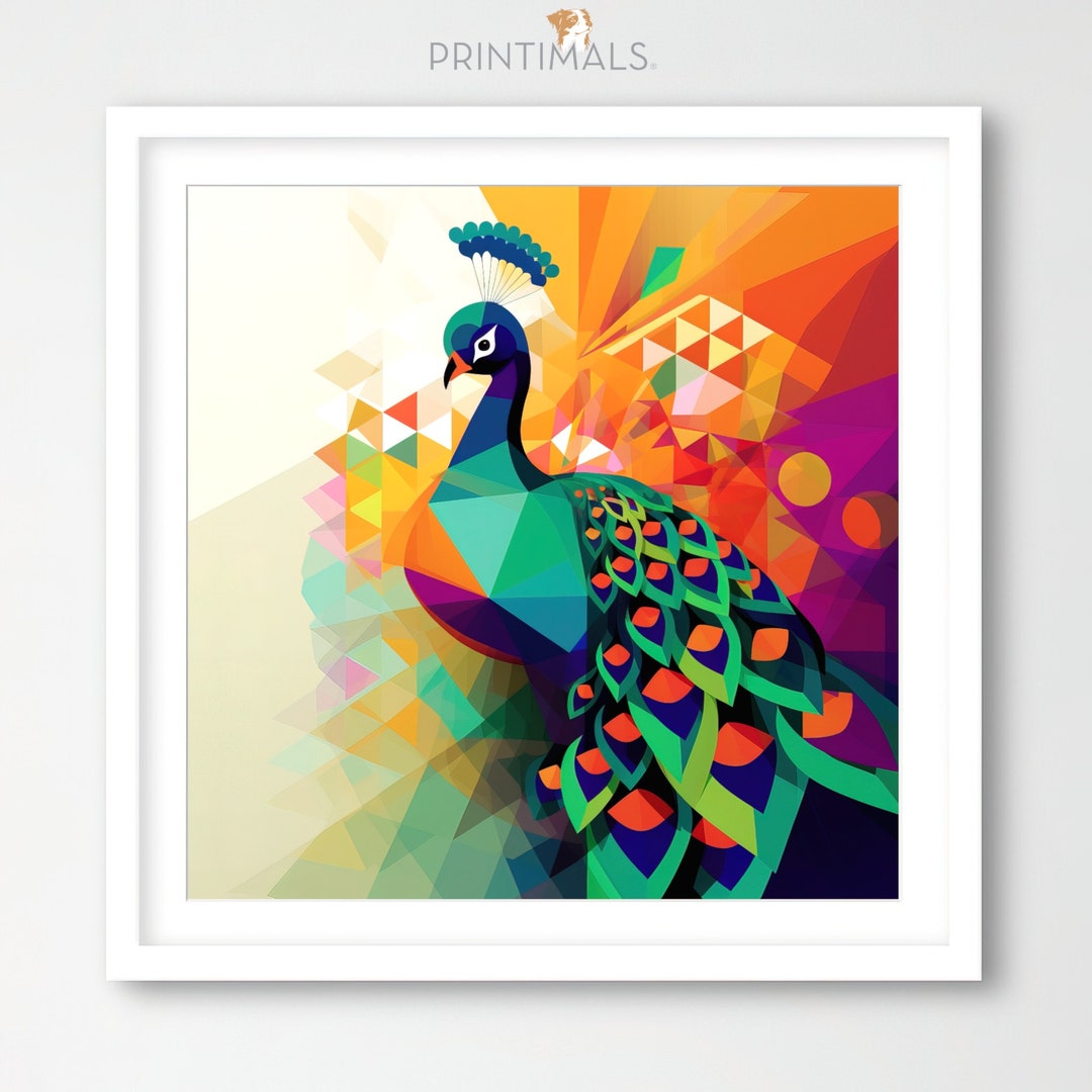 Peacock Printable, Peacock Print, Peacock Poster, Peacock, Wall Art ...