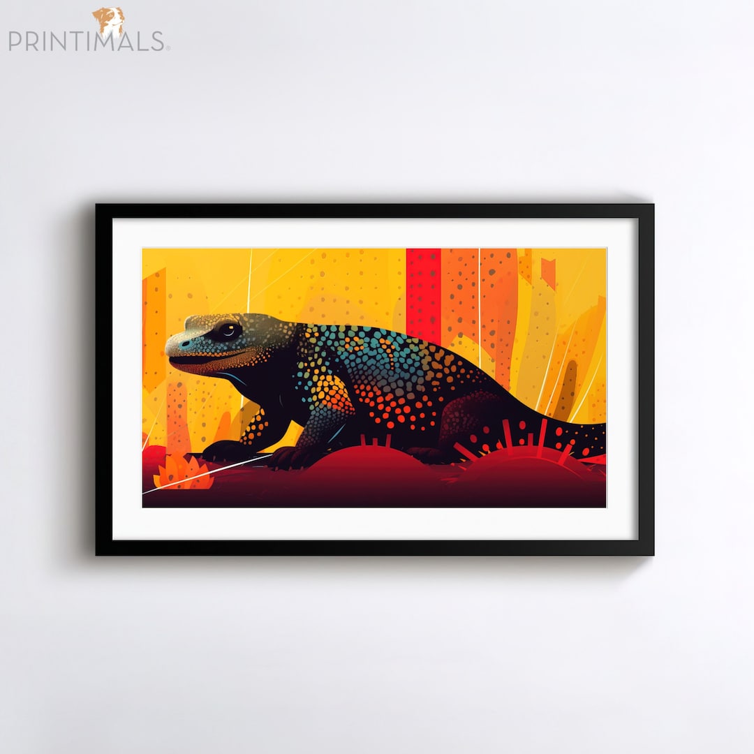 Gila Printable, Gila Print, Gila Poster, Gila Monster, Wall Art, Gift ...