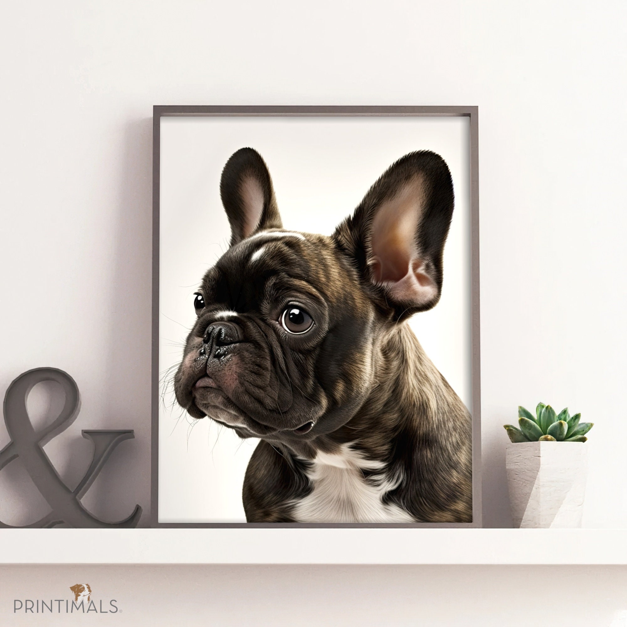Frenchie Printable French Bulldog Print Frenchie Poster - Etsy