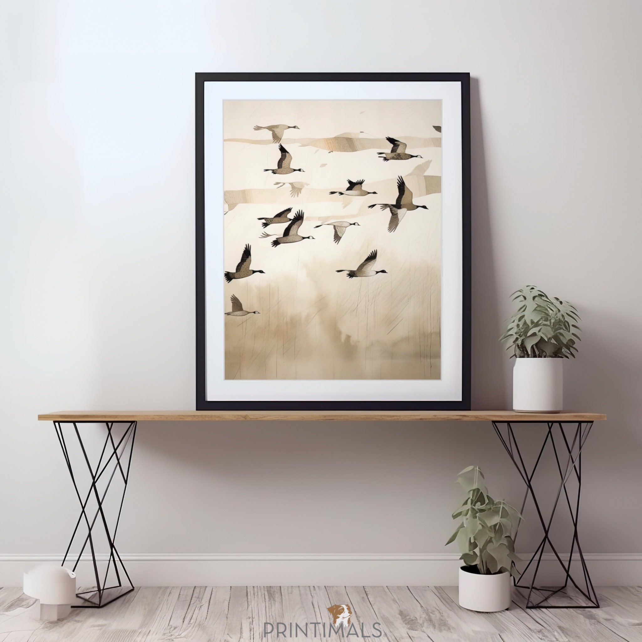 Geese Printable, Geese Print, Geese Poster, Geese, Wall Art, Gift ...