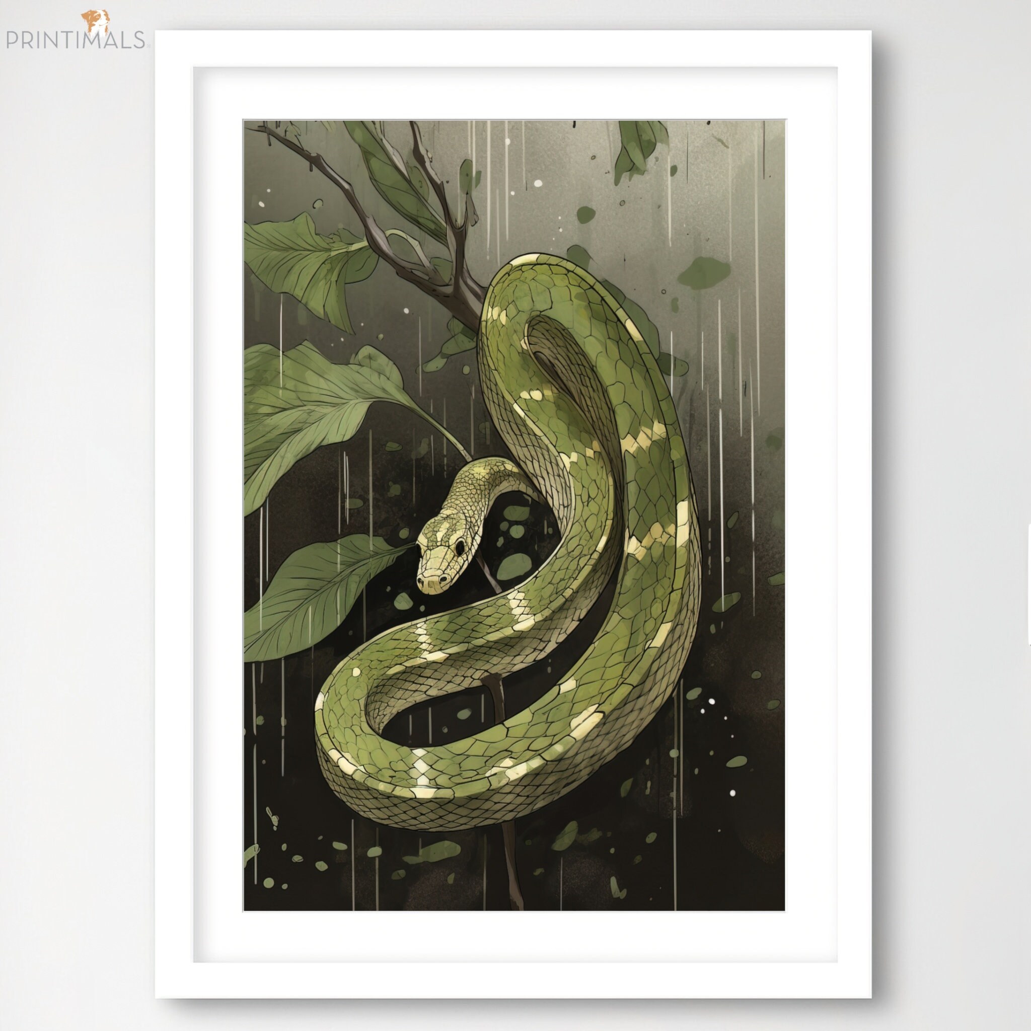 Snake Printable, Snake Print, Snake Poster, Snake, Wall Art, Gift ...