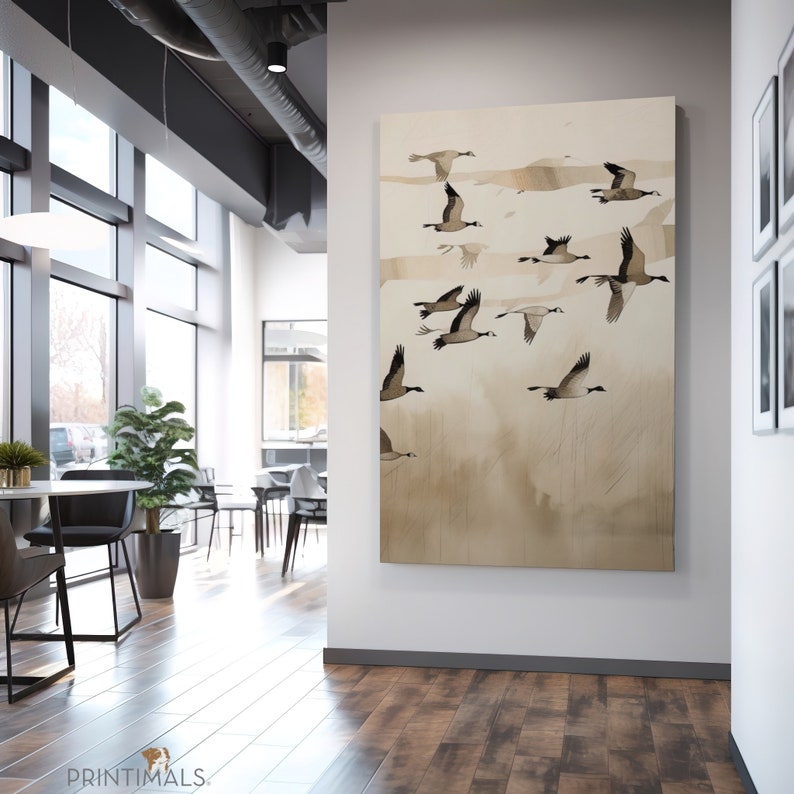 Geese Printable, Geese Print, Geese Poster, Geese, Wall Art, Gift ...