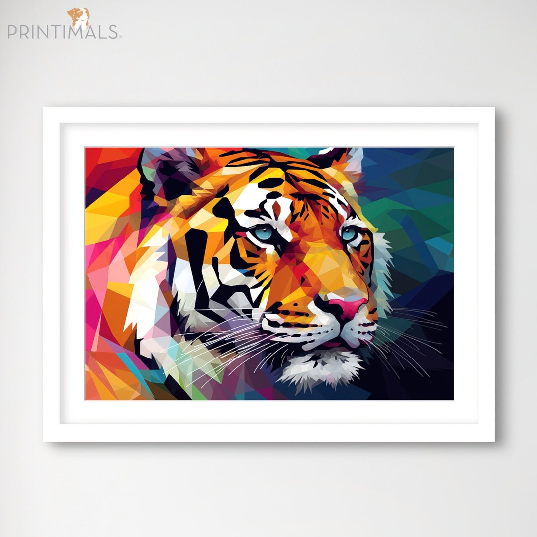 Tiger Printable, Tiger Print, Tiger Poster, Tiger, Wall Art, Gift ...