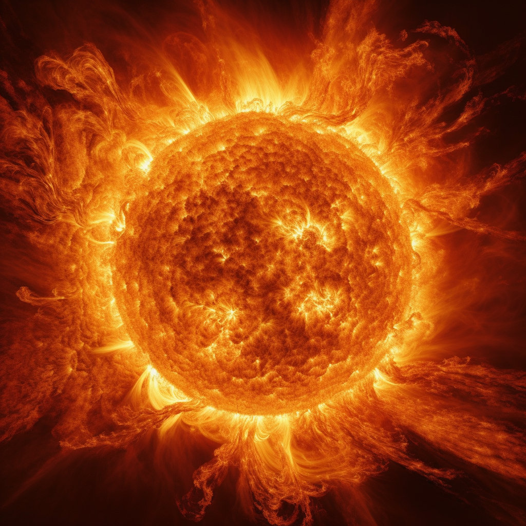 4 Instant Digital Download Images of High Definition Sun Digital Art ...