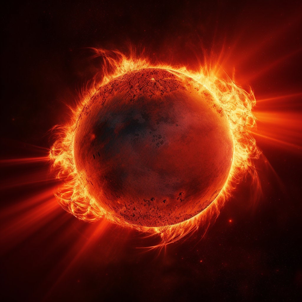 5 Eclipse Digital Art Images Printable Downloadable Graphics Wall Art Template T-shirt Eclipse ...