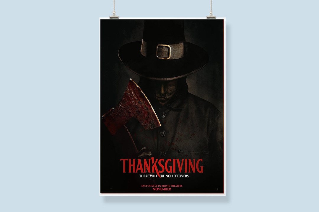Poster for Eli Roths Slasher Film THANKSGIVING - Etsy