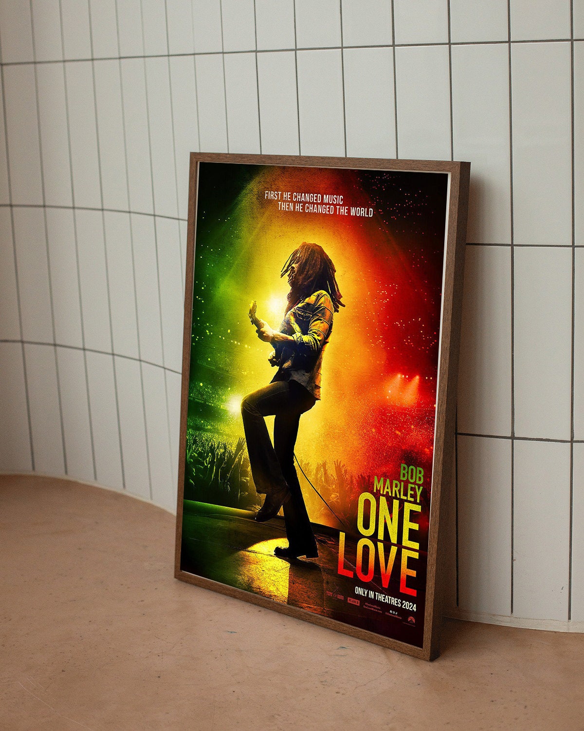 Bob Marley One Love (2024) Movie Poster, Bob Marley Poster sold by ...