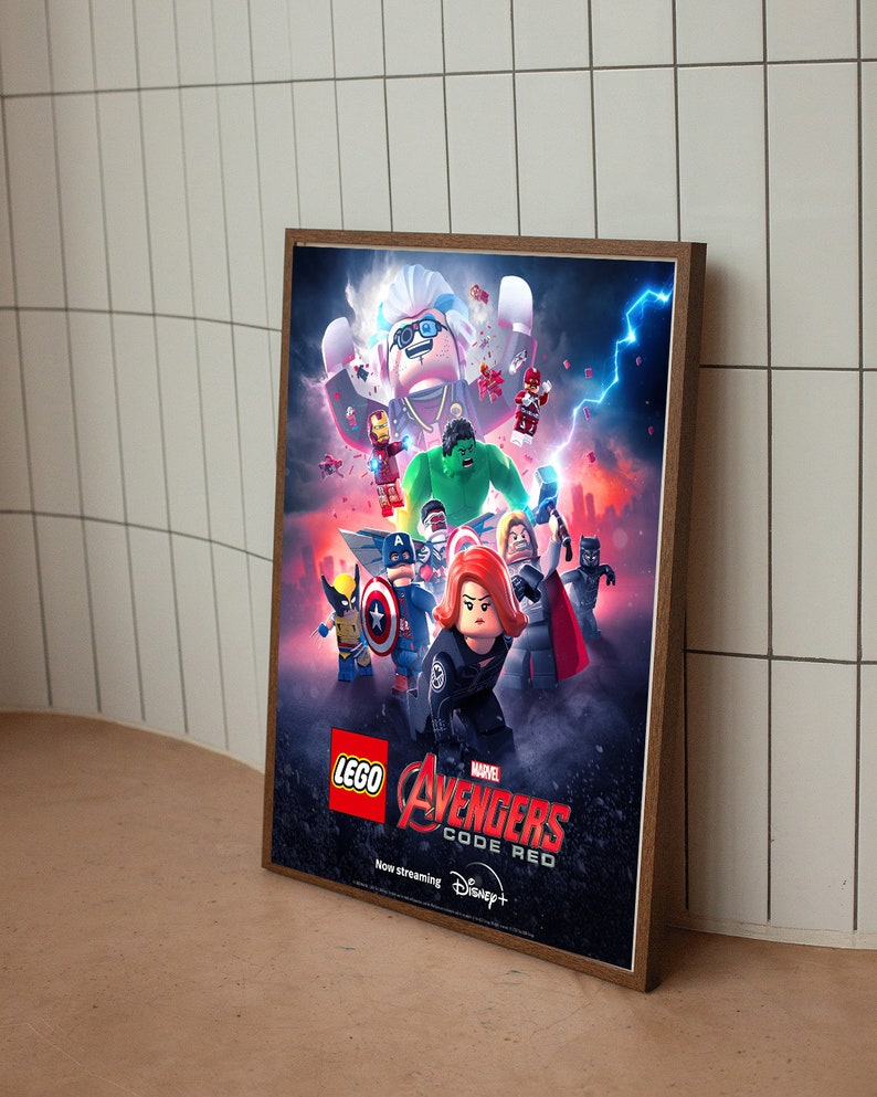 LEGO Marvel Avengers Code Red a New Original Special Poster - Etsy