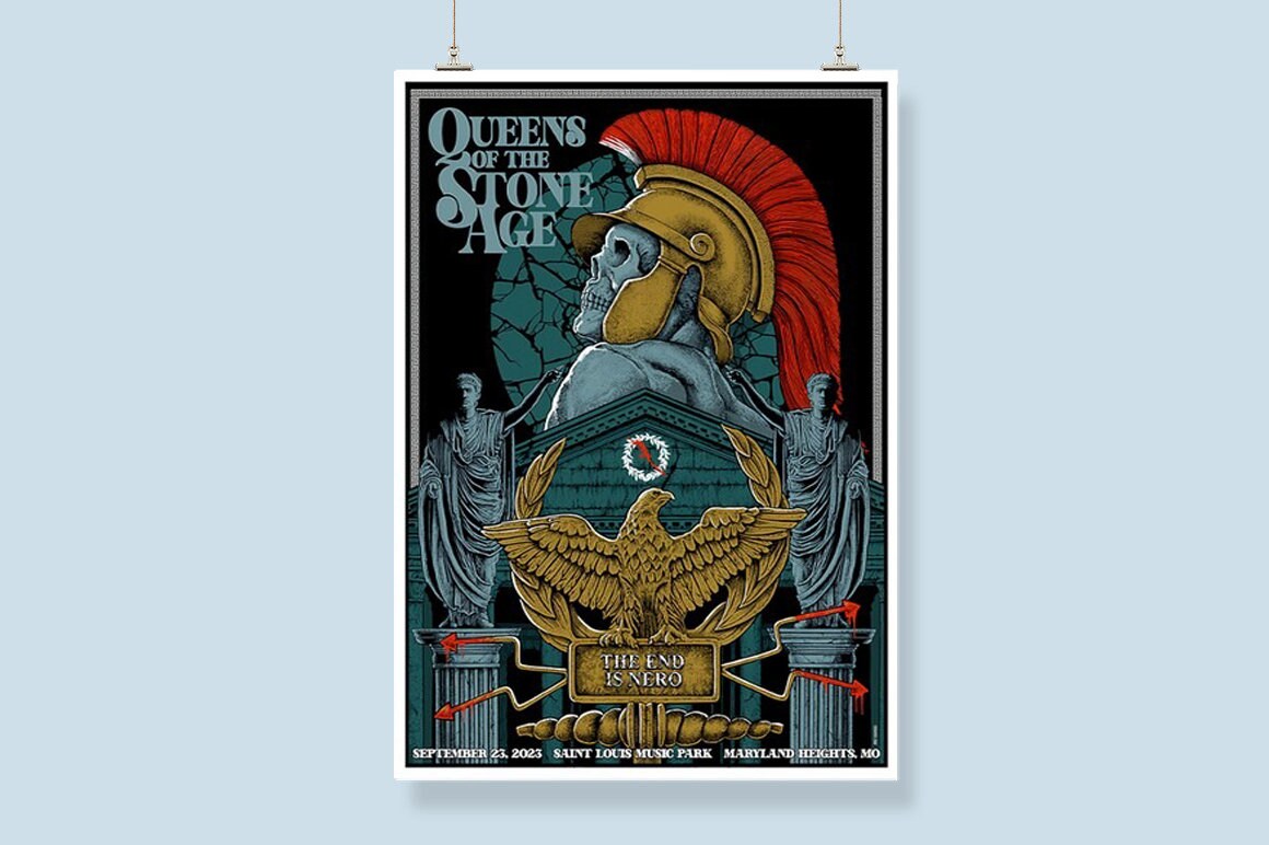 Queens Of The Stone Age Like Clockwork Poster