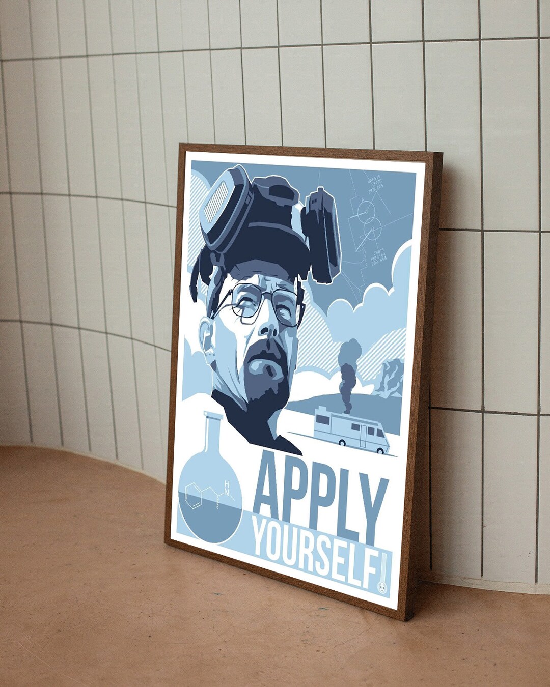 Breaking Bad Pinkman Walter White Movie Print Art Poster - Etsy