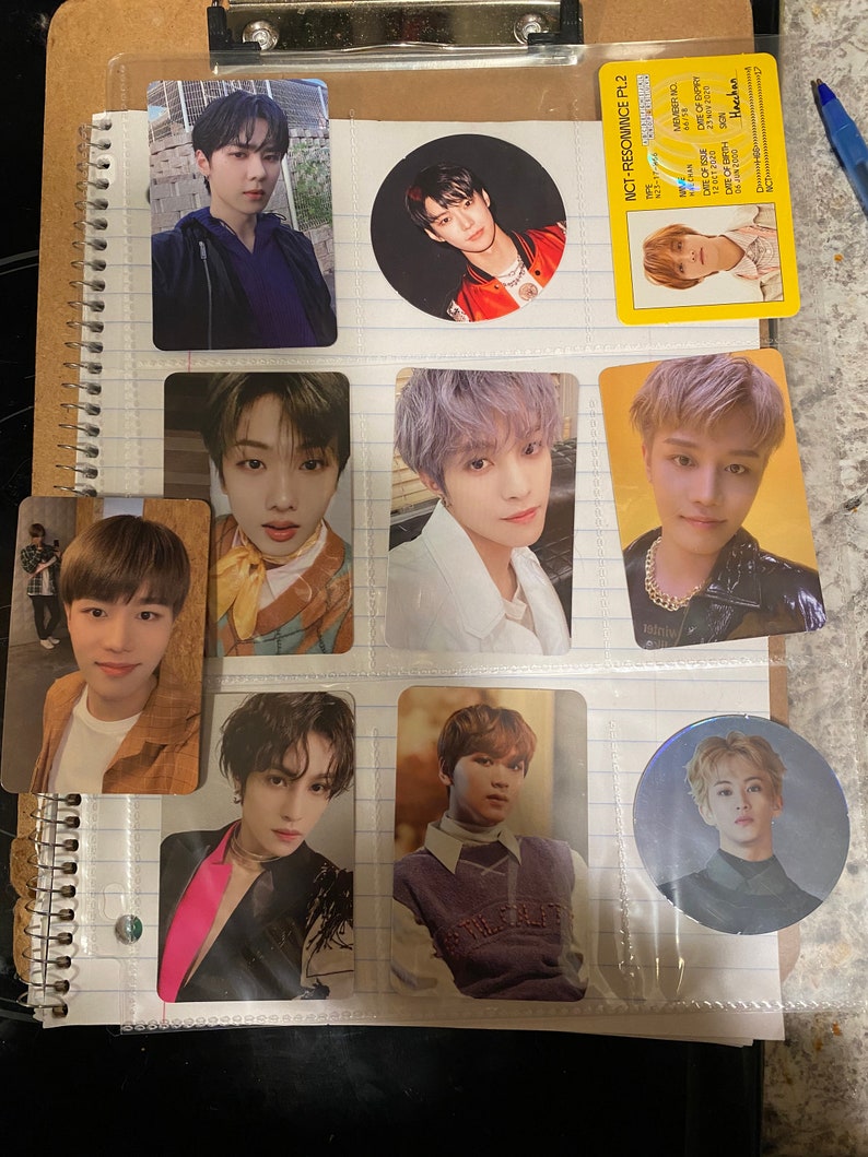Kpop NCT Stray Kids Photocards - Etsy