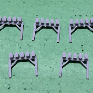 HO Scale 1:87 Mail Box Set of 5 X6 - Etsy