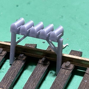 HO Scale 1:87 Mail Box Set of 5 X6 - Etsy