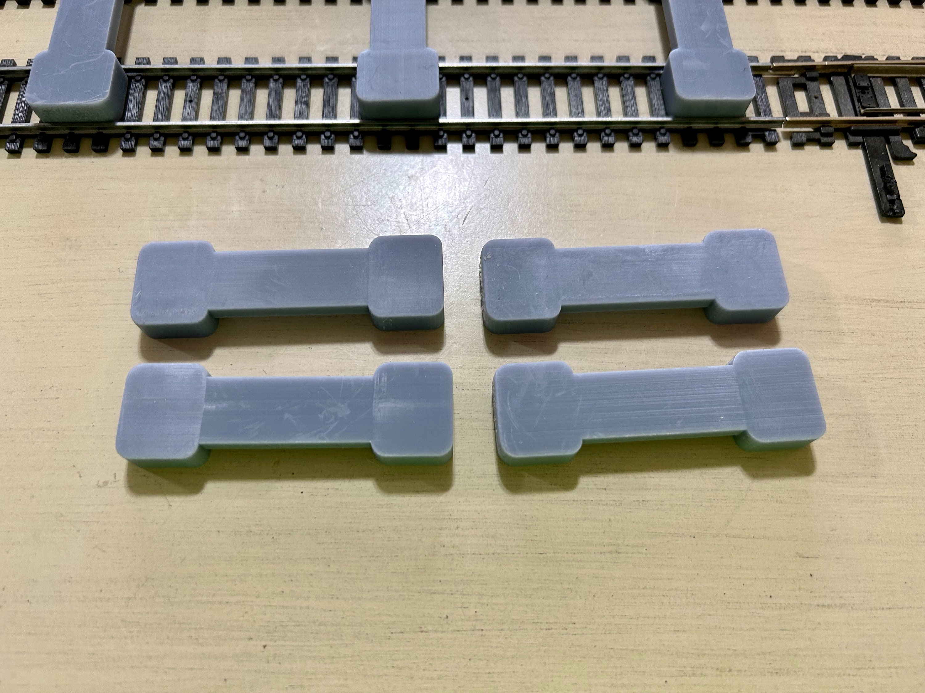 HO Scale Parallel Train Track Laying Spacer Tool SET of 4 - Etsy