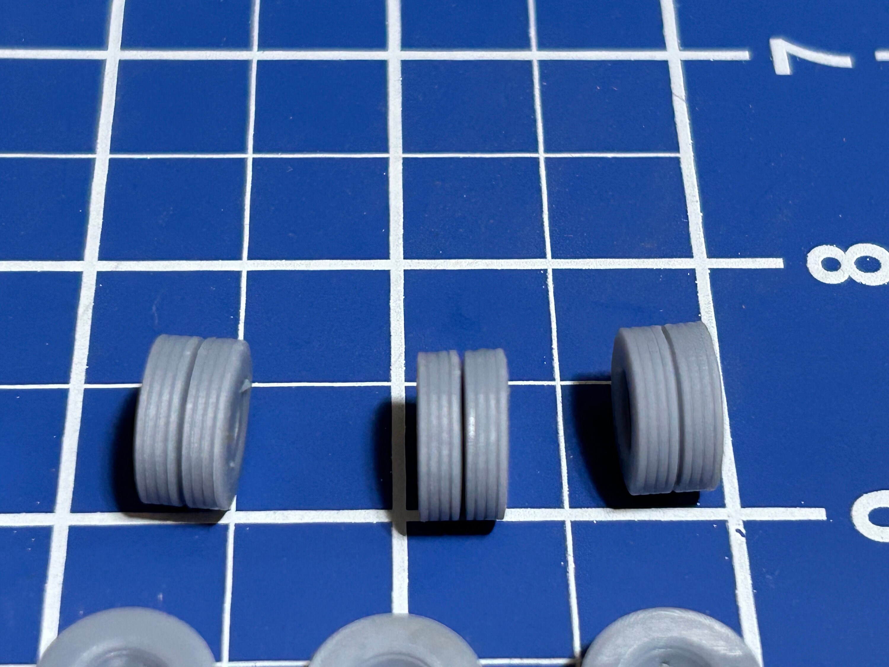 HO OO 1:87 Scale Truck Dually Tire Wheel X10 Diorama Model Train ...