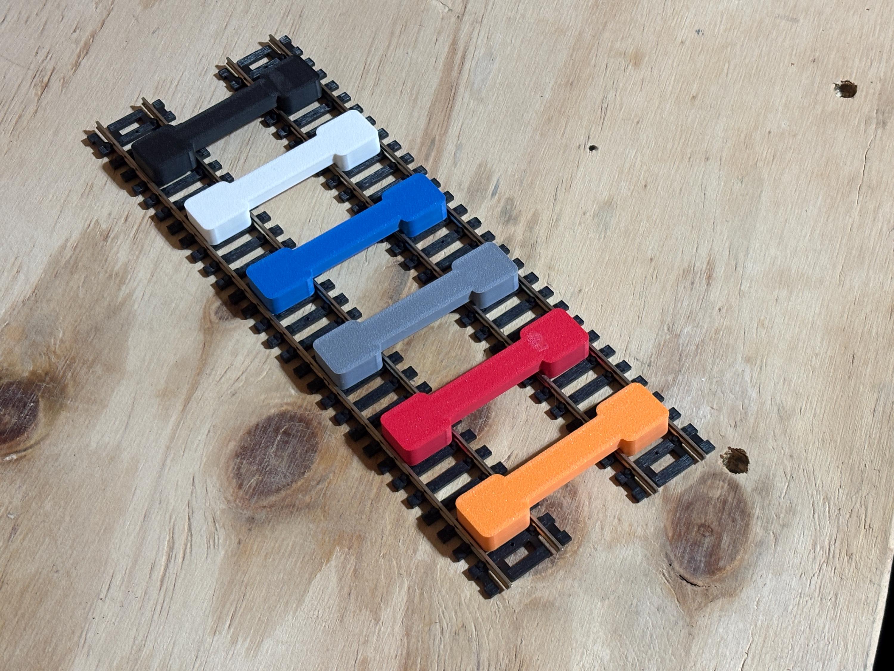HO Scale 2.00" 13' Scale Feet Parallel Train Track Laying Spacer Tool ...