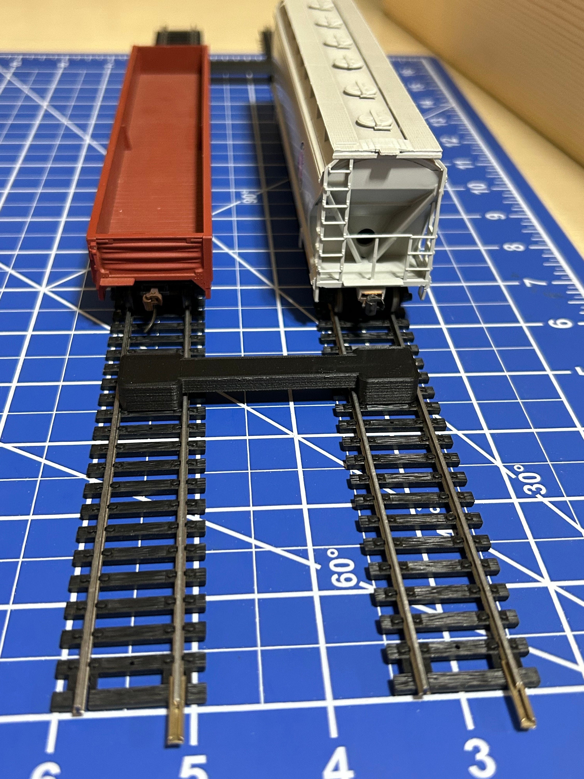 HO Scale 2.50" 18' Scale Feet Parallel Train Track Laying Spacer Tool ...