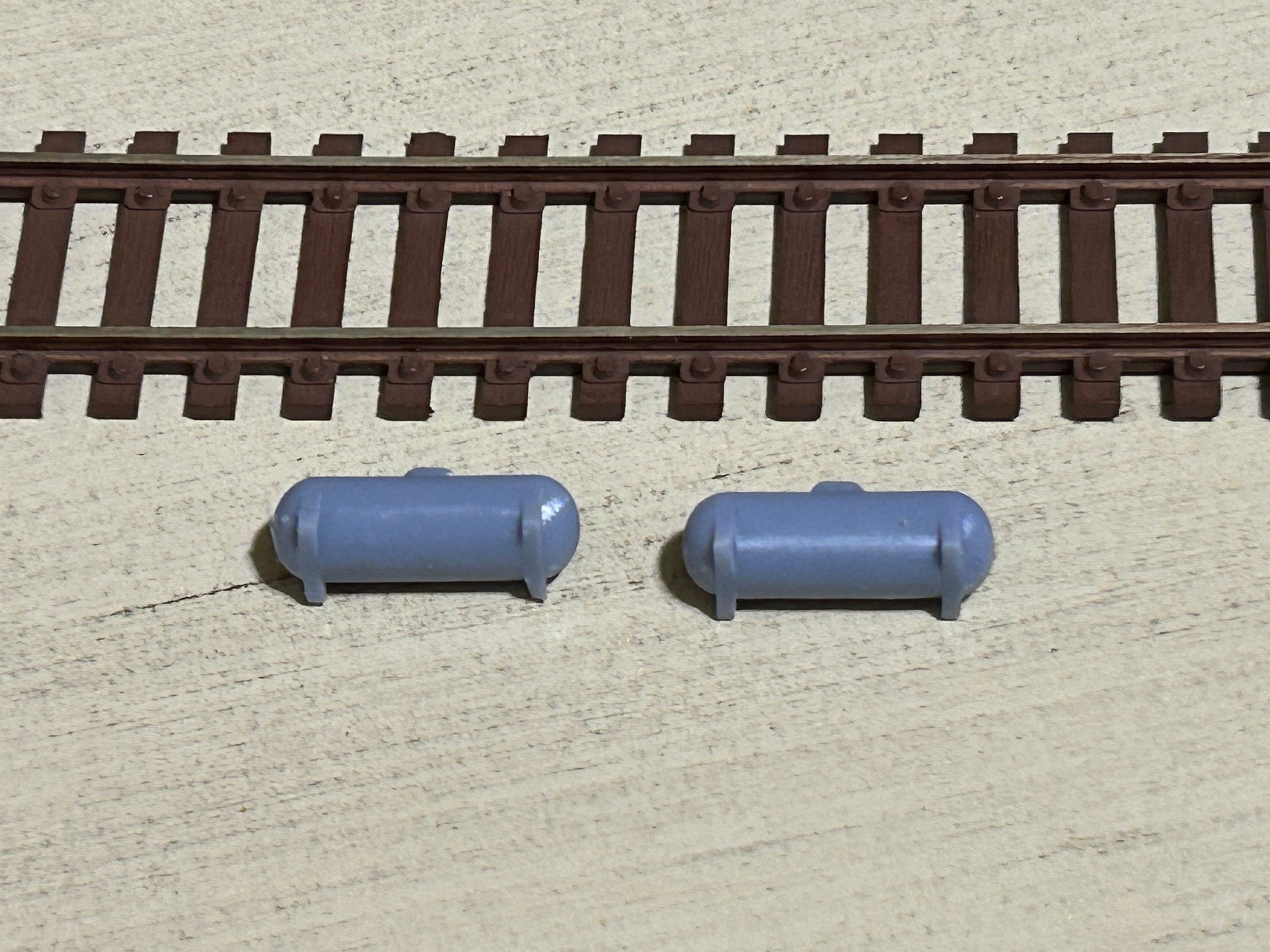 Propane Tank X10 HO Scale 1:87 Diorama Miniature Model Train Layout ...