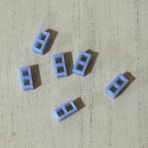 Concrete Cinder Block X40 1:87 HO OO Diorama Miniature Model Train ...