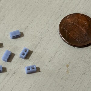 Concrete Cinder Block X40 1:87 HO OO Diorama Miniature Model Train ...