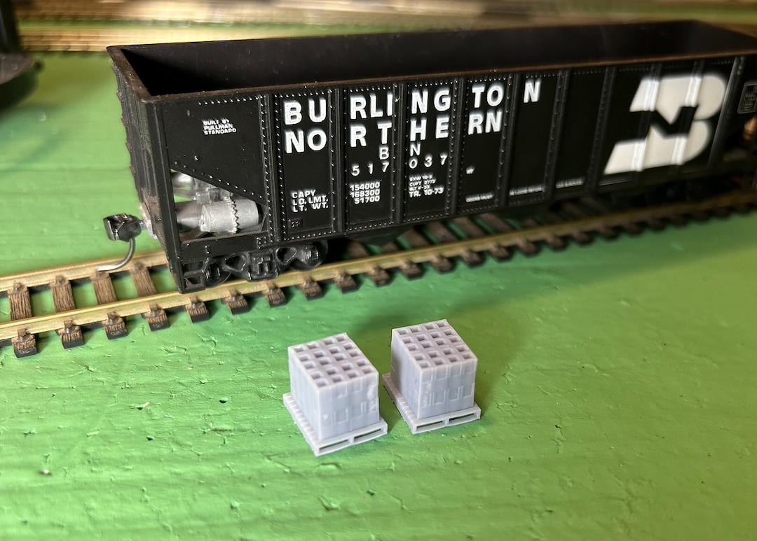 HO 1:87 Scale Pallet of Cinder Blocks Set of 10 - Etsy