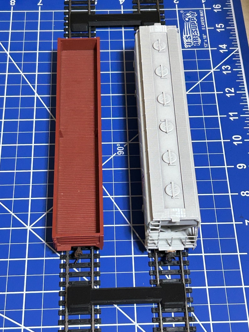 HO Scale 2.50" 18' Scale Feet Parallel Train Track Laying Spacer Tool ...