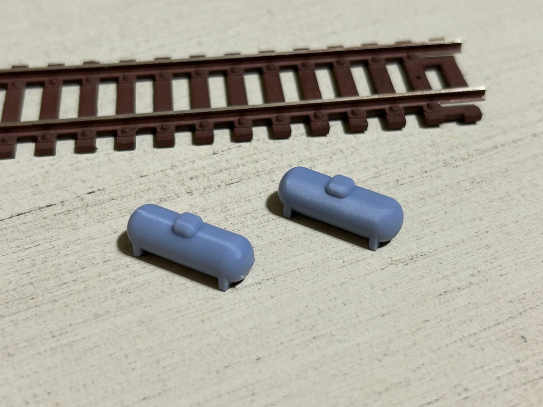 Propane Tank X10 HO Scale 1:87 Diorama Miniature Model Train Layout ...
