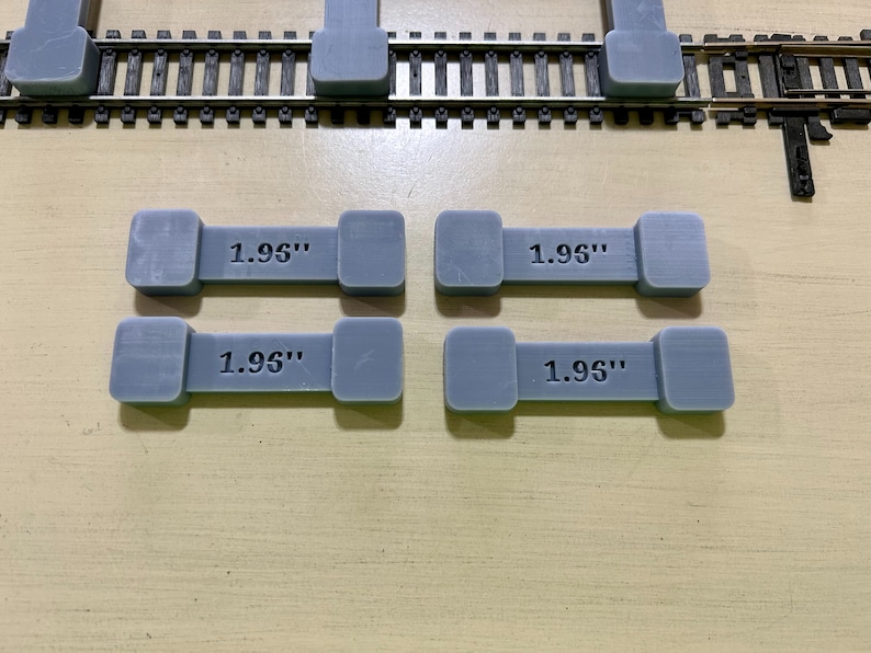 HO Scale Parallel Train Track Laying Spacer Tool SET of 4 - Etsy