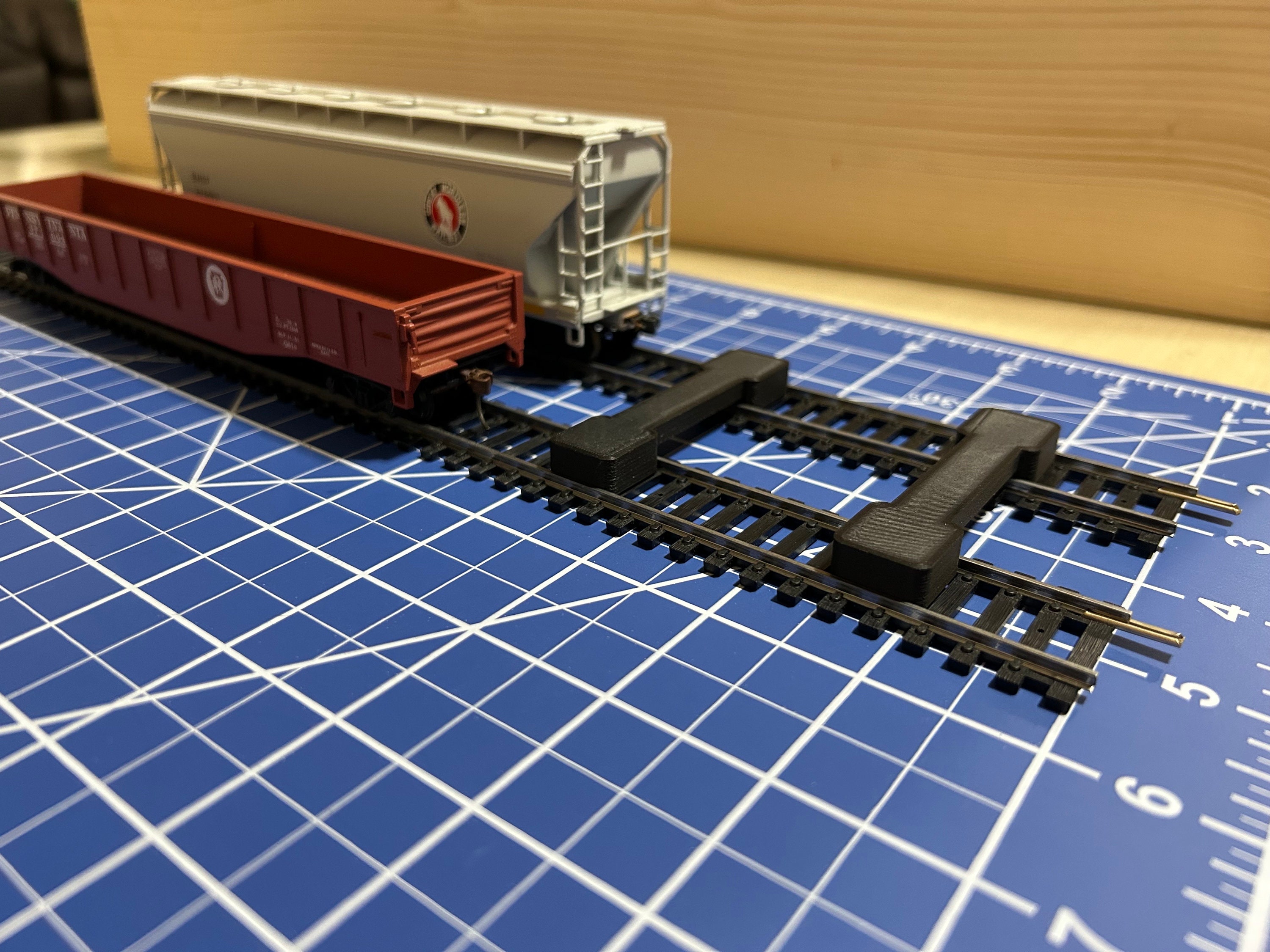 HO Scale 2.00" 13' Scale Feet Parallel Train Track Laying Spacer Tool ...
