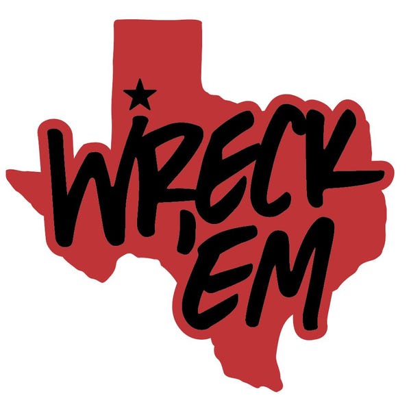 Texas Tech Wreck Em Svg - Etsy
