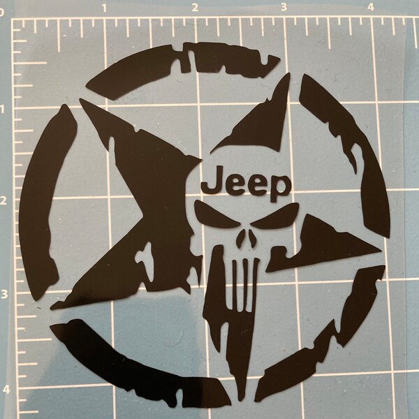 Jeep Skull - Etsy