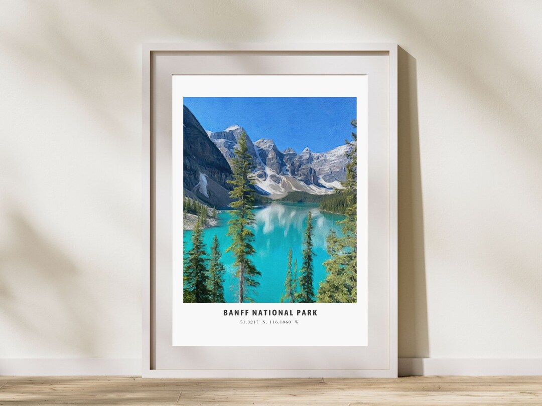 Banff National Park Poster / Banff Print / Printable Wall Art for ...