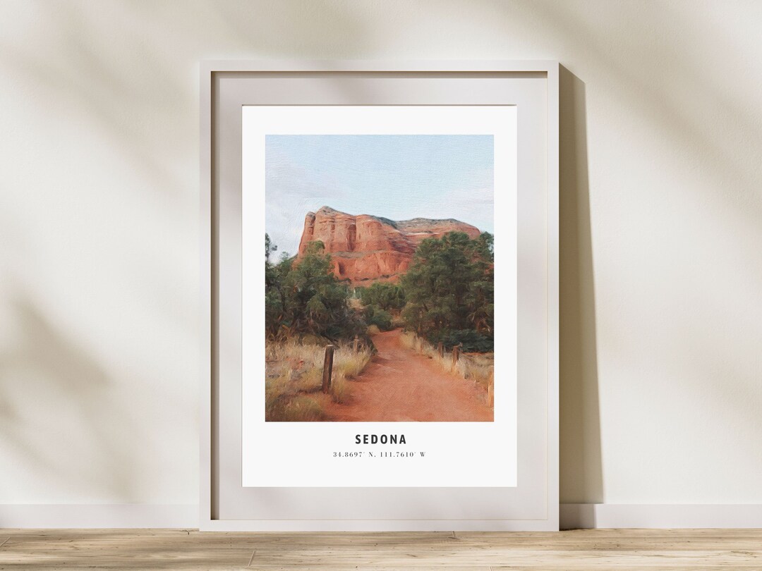 Sedona Poster / Sedona Art / Arizona Poster / Printable Wall Art for ...