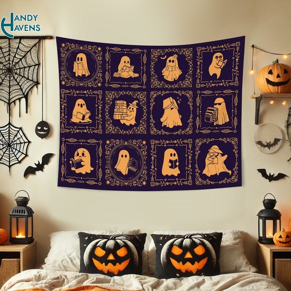 Halloween Tapestry - Etsy