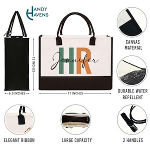 Personalized Human Resources Tote Bag, HR Gifts, Human Resources Bag ...