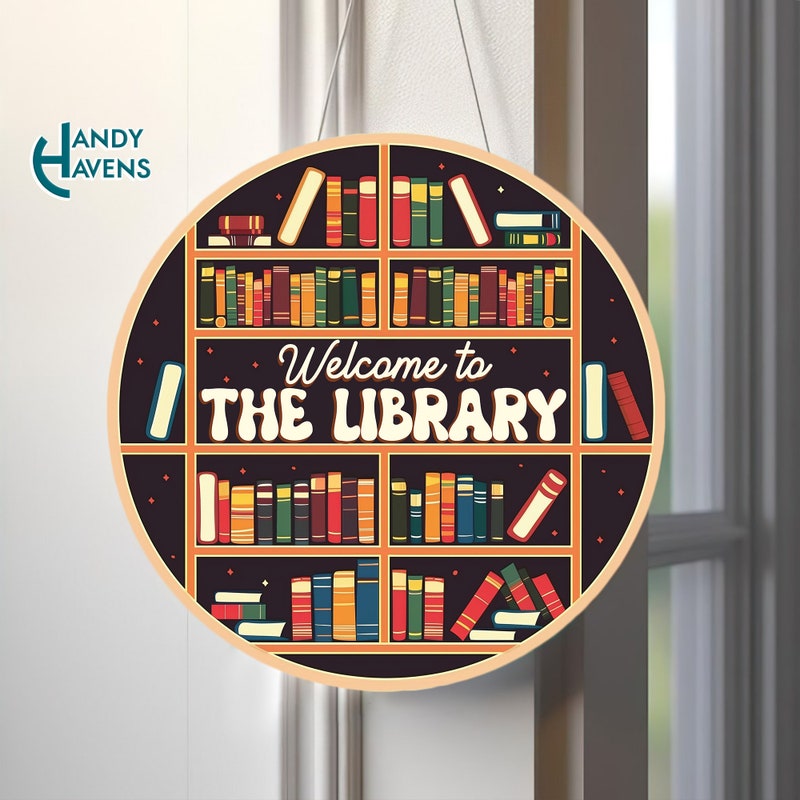Library Decor - Etsy