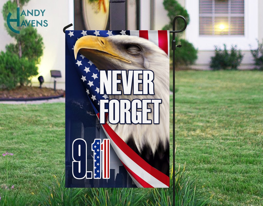 Never Forget 911 Flag 911 Never Forget American Flag 911 - Etsy