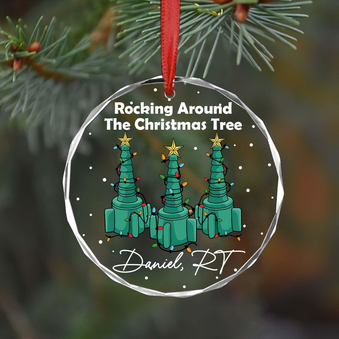 Respiratory Therapy Lungs Christmas Ornaments, Respiratory Therapist ...