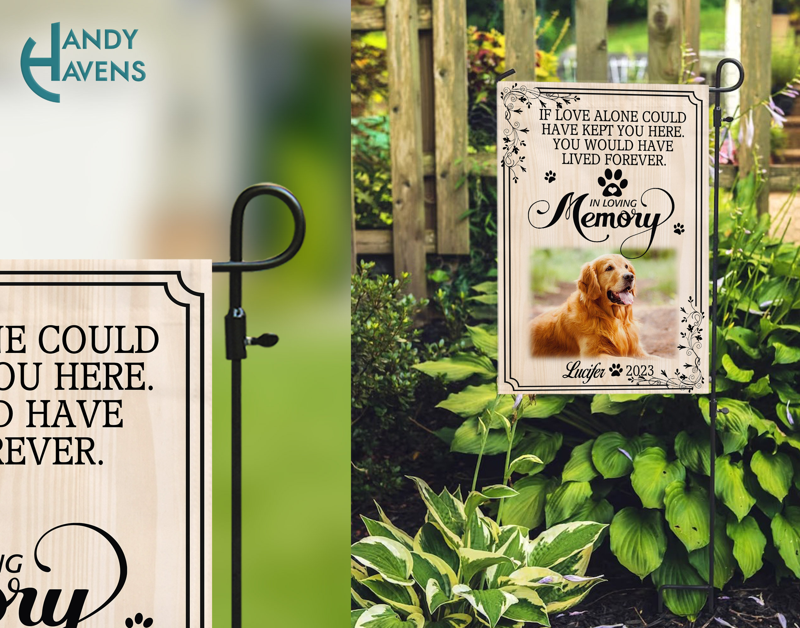 Personalized Pet Memorial Flag Dog Remembrance Gift Dog - Etsy