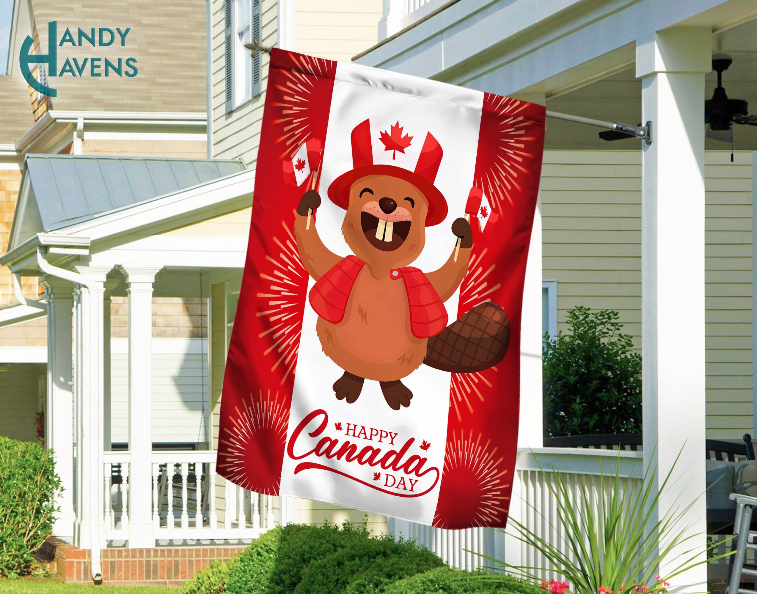 Happy Canada Day Flag Canada Flag Dominion Day Flag Fête Du - Etsy