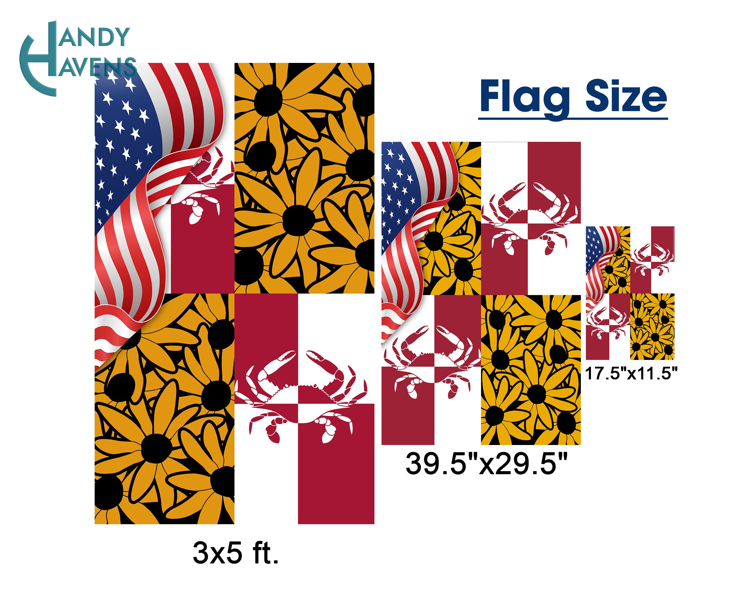 Maryland State Flag the Old Line State Flag Black Eyed Susan - Etsy