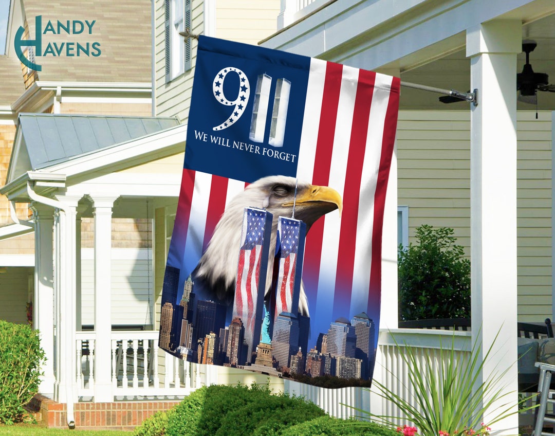 911 Never Forget Flag We Will Never Forget 911 Flag - Etsy