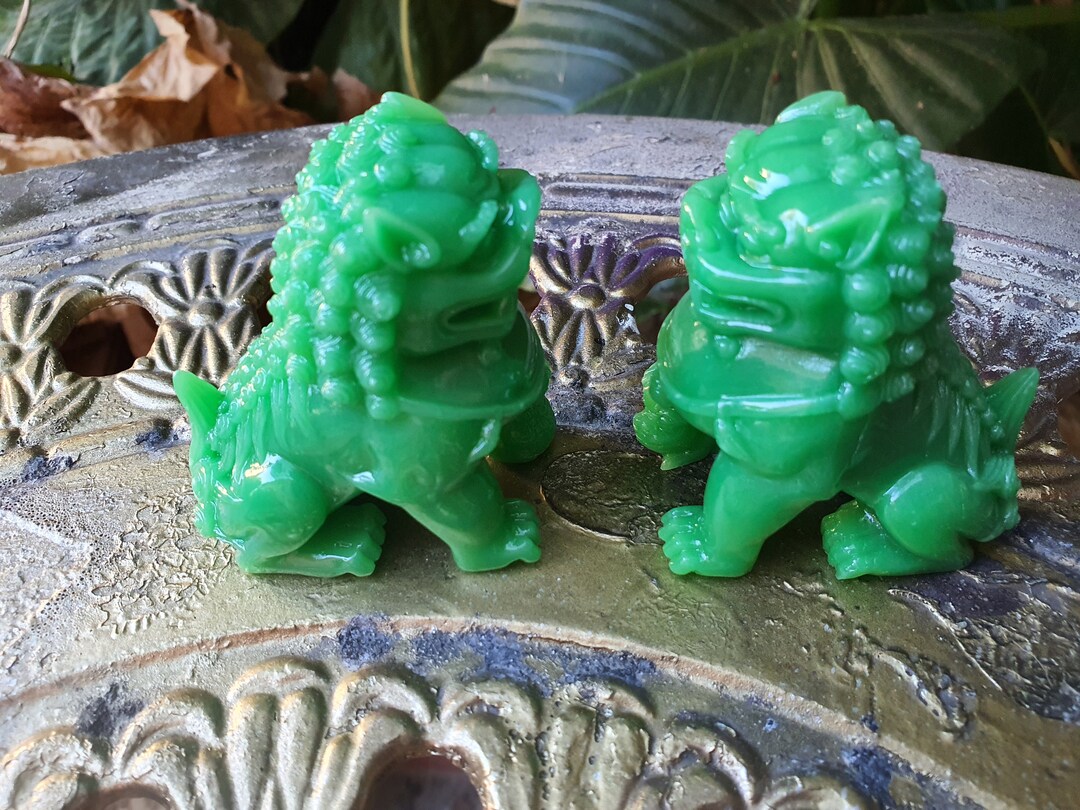 Chinese Temple Lions/foo Dogs Feng Shui Protectors / Guardians FU Dogs ...